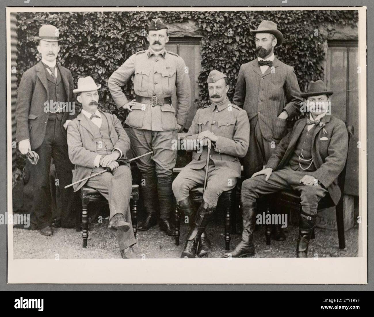 Dr. Samuel Evans, Douglas Foster, Colonel Davies and others ...