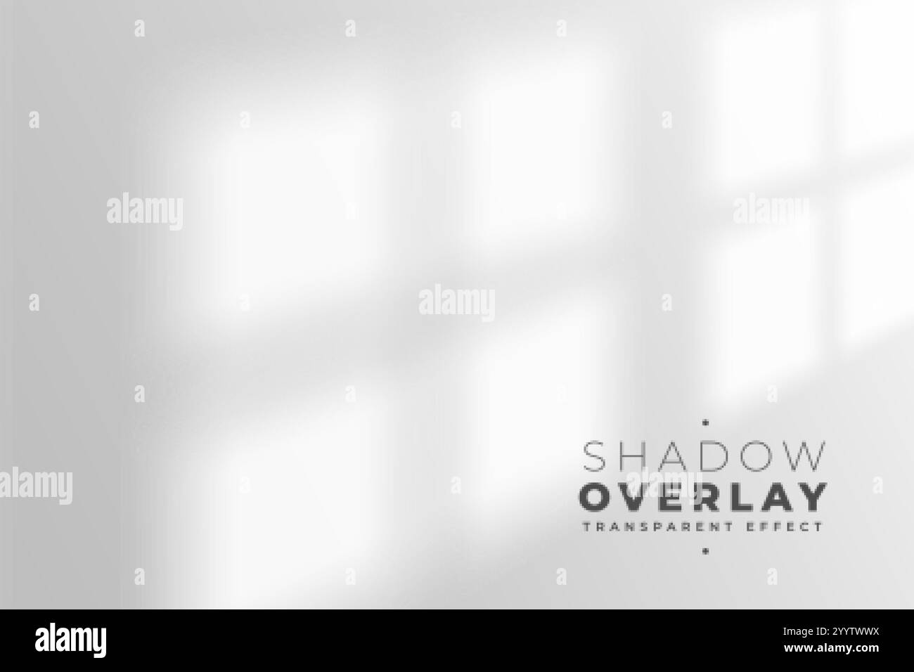 realistic shadow overlay effect of room window pane Stock Vector Image ...