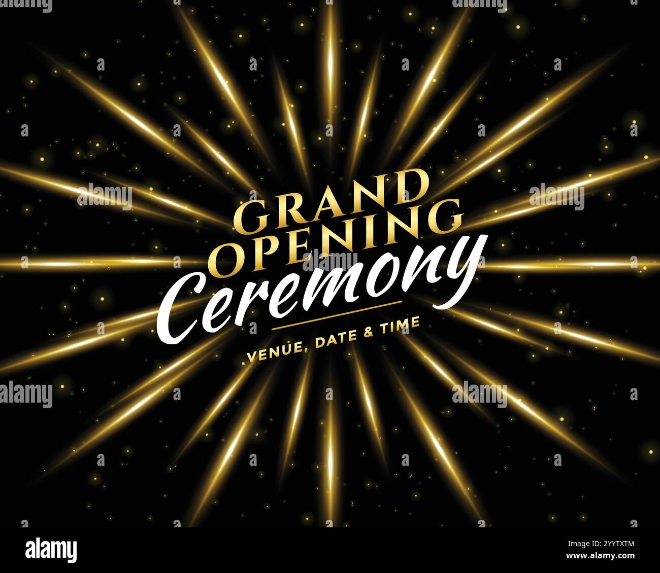 Grand opening invitation card hi-res stock photography and images - Alamy