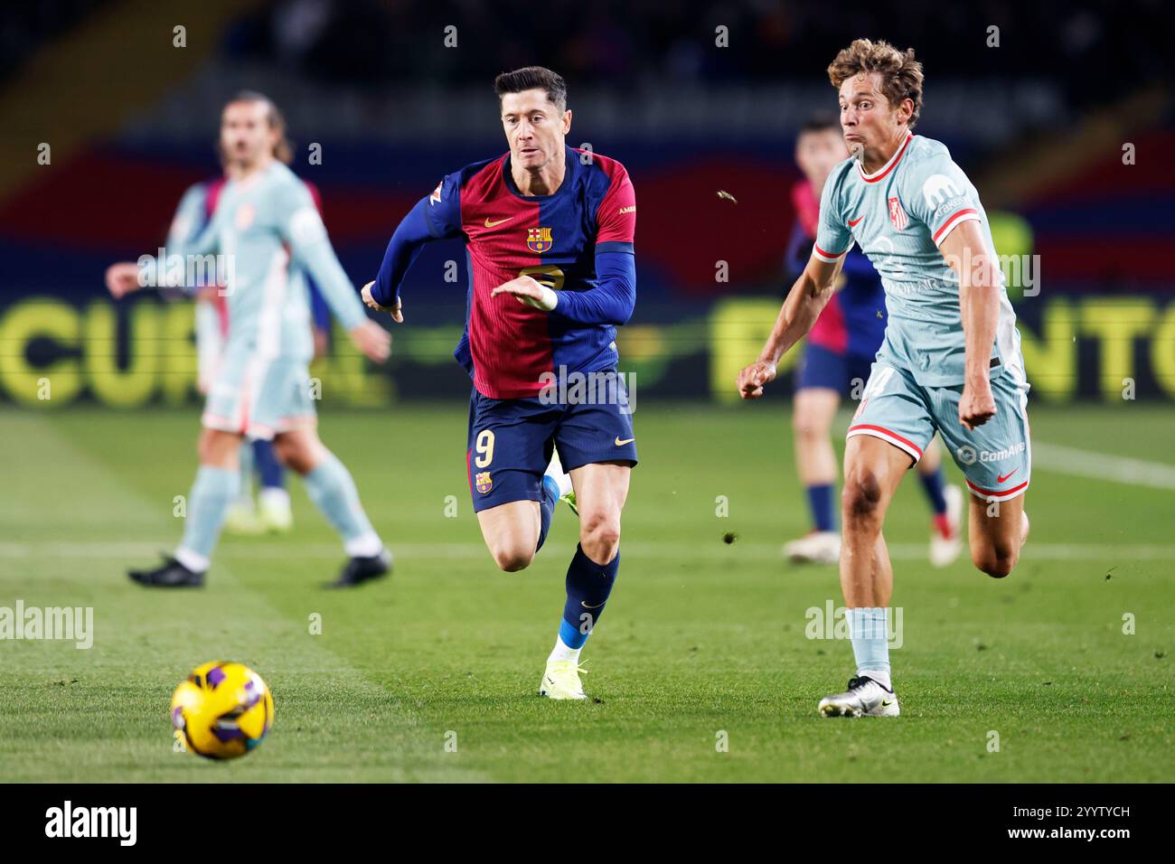 Barcelona, Spain. Credit: D. 21st Dec, 2024. Robert Lewandowski ...