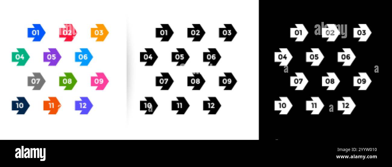 Bullet point arrow Stock Vector Images - Alamy