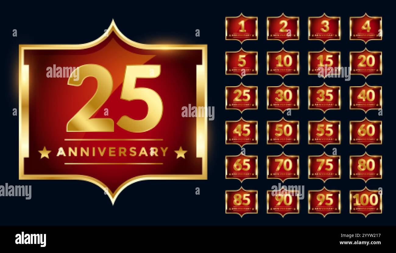50th anniversary banner design Stock Vector Images - Alamy