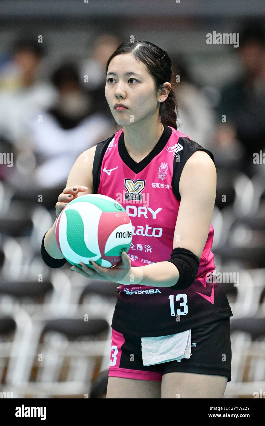 Osaka, Japan. Credit: MATSUO. 21st Dec, 2024. Mao Ito Volleyball : 2024 All Japan Women's ...