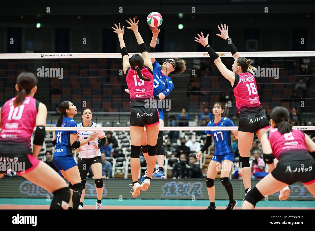 Osaka, Japan. Credit: MATSUO. 21st Dec, 2024. Ayaka Araki Volleyball ...