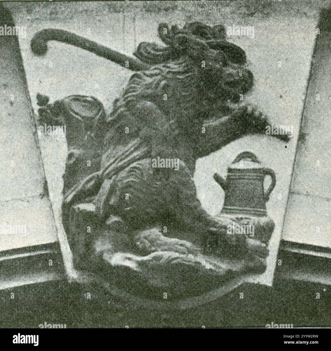 Dresden, Gasthaus „Zum Schwarzen Bär“ am Terrassenufer 9, Schlussstein ...