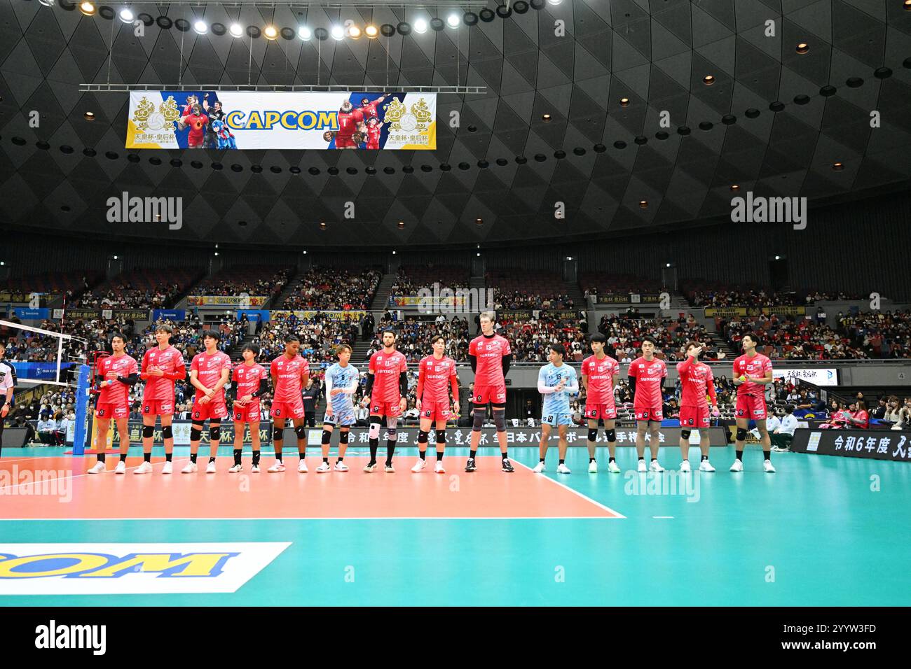 Osaka, Japan. Credit: MATSUO. 22nd Dec, 2024. Suntory Sunbirds Osaka ...