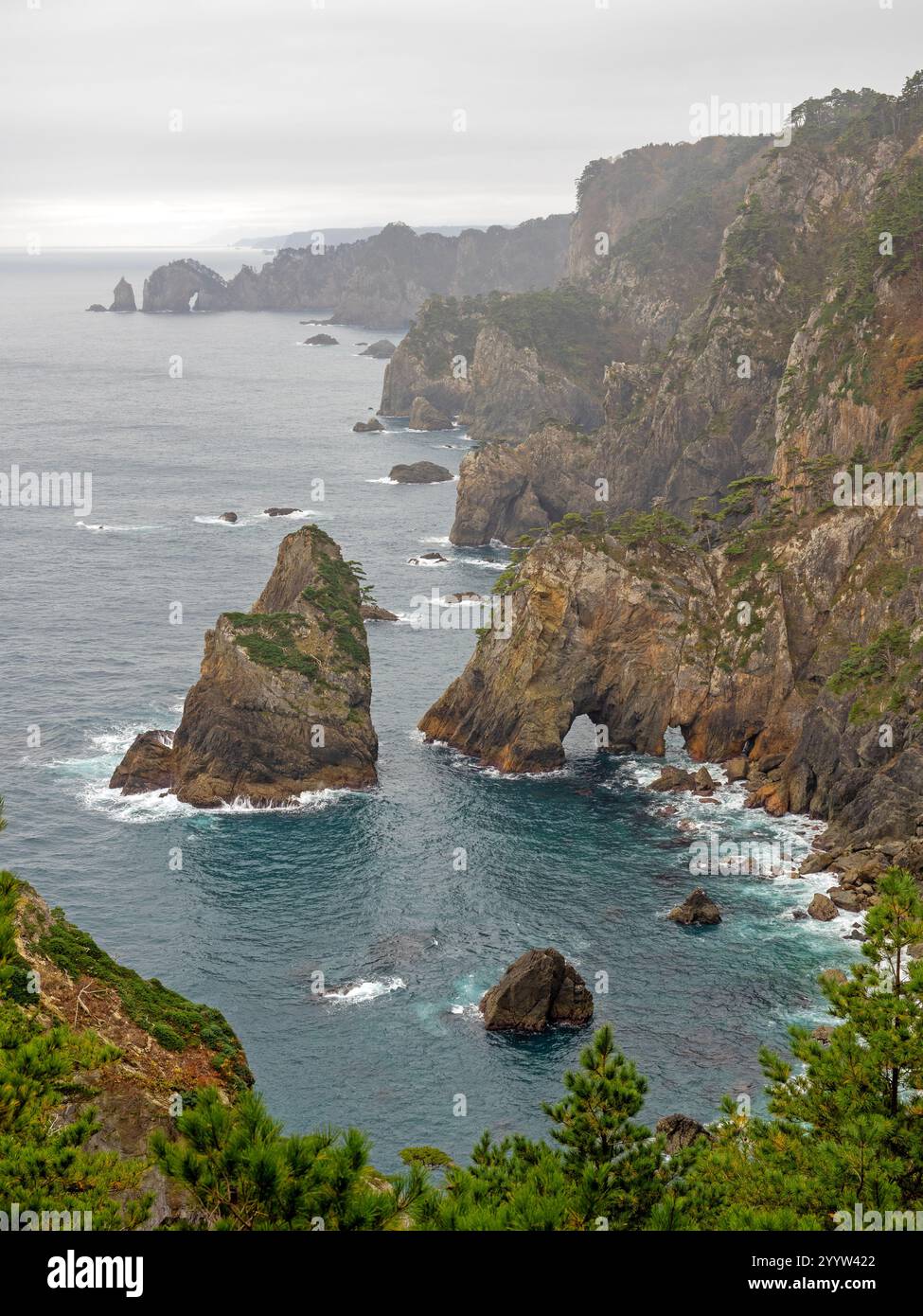 Kitayamazaki cliffs hi-res stock photography and images - Alamy