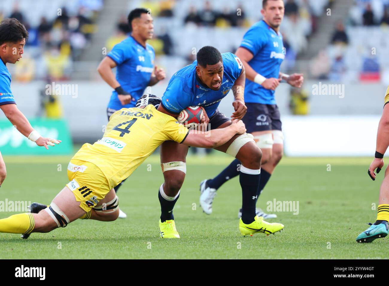 Tokyo, Japan. 21st Dec, 2024. Esei Haangana (Wild Knights) Rugby : 2024 ...