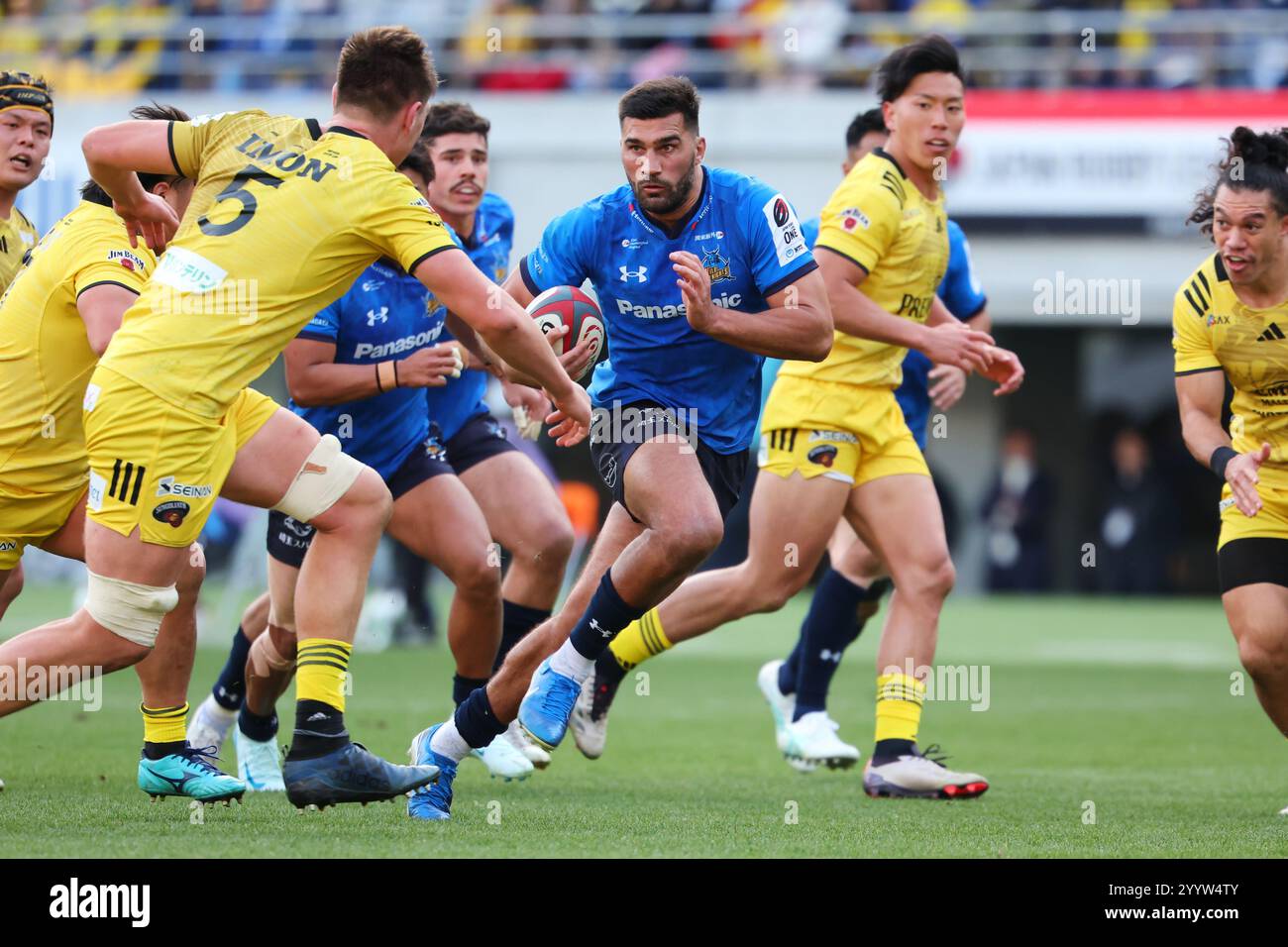 Tokyo, Japan. 21st Dec, 2024. Damian de Allende (Wild Knights) Rugby ...