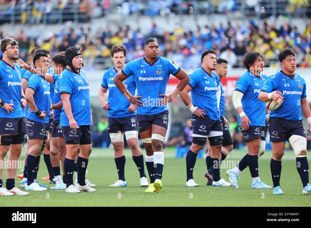 Tokyo, Japan. 21st Dec, 2024. Saitama Panasonic Wild Knights team group ...