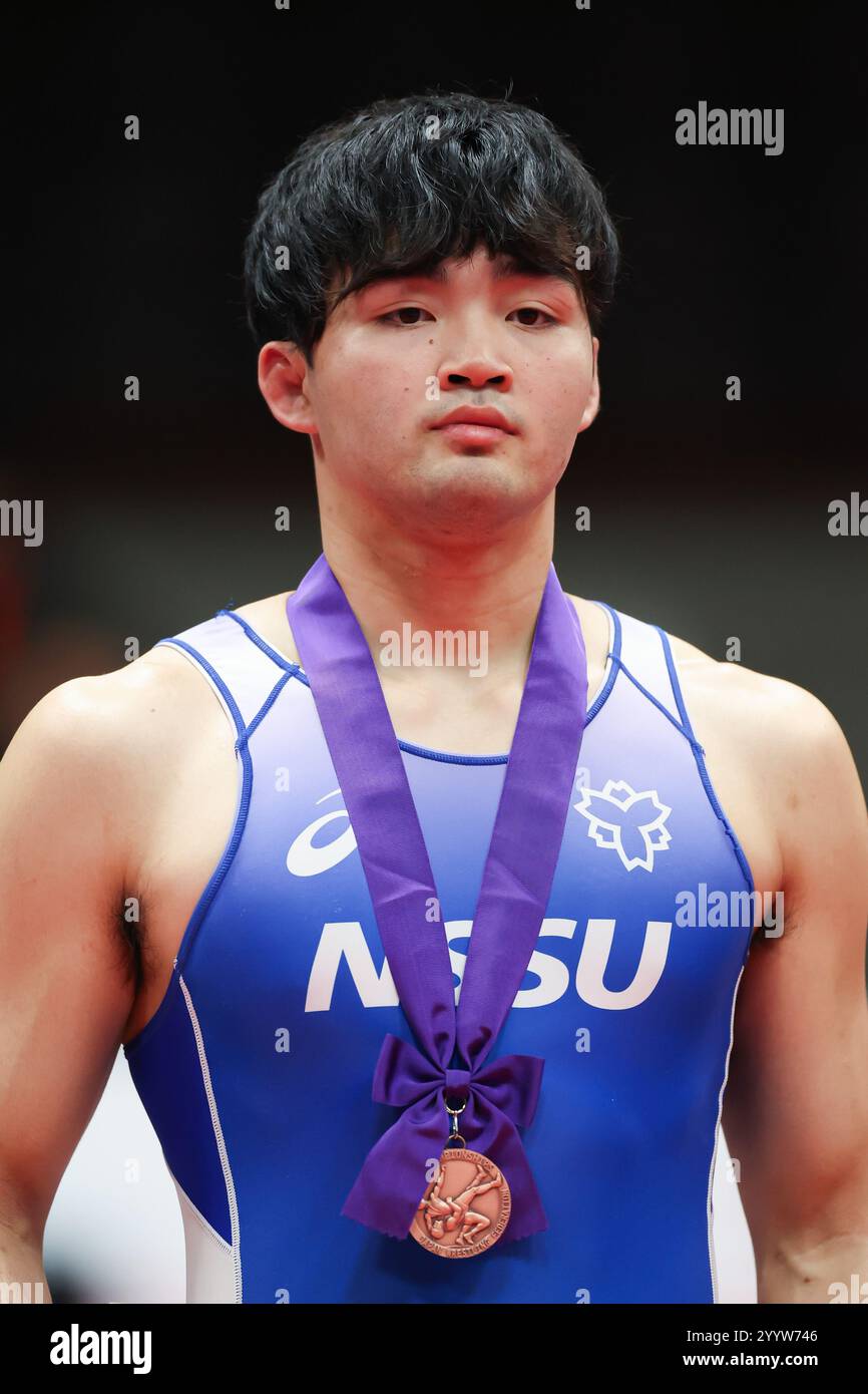 Yoyogi 2nd Gymnasium, Tokyo, Japan. 20th Dec, 2024. Shu Yamada ...
