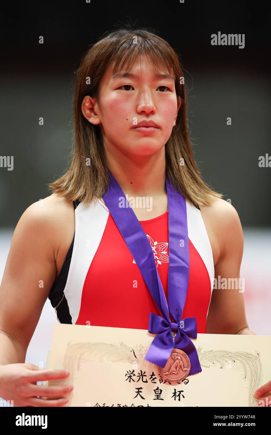 Yoyogi 2nd Gymnasium, Tokyo, Japan. 20th Dec, 2024. Ruka Natami ...