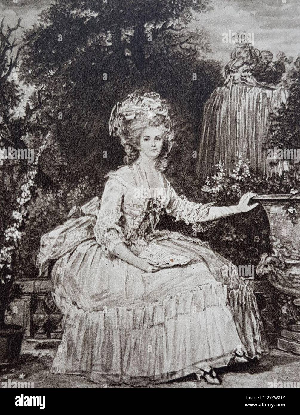 Drott Lovisa Ulrika X Peter Adolf Hall Stock Photo - Alamy