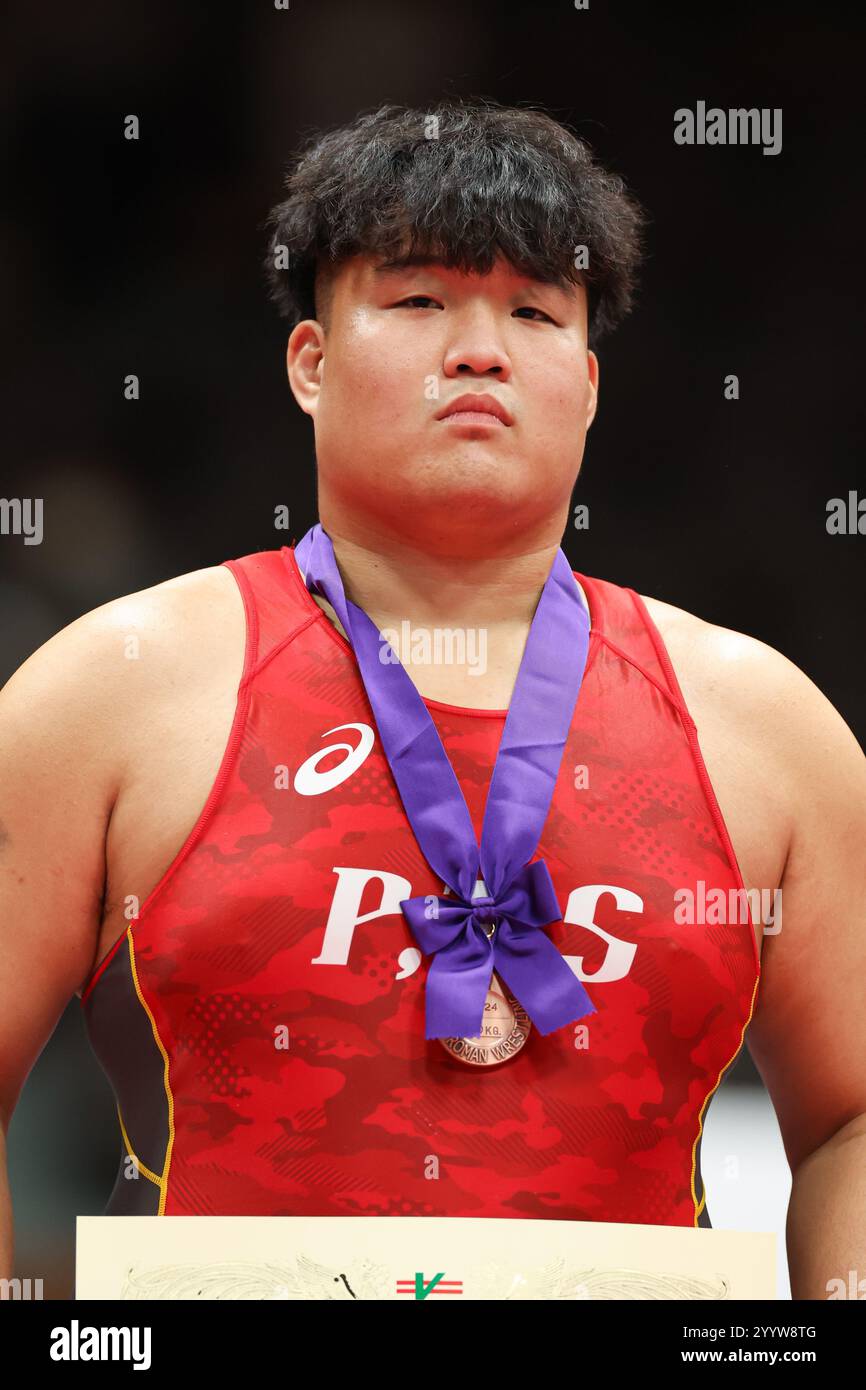 Yoyogi 2nd Gymnasium, Tokyo, Japan. 21st Dec, 2024. Sota Okumura, DECEMBER 21, 2024 - Wrestling ...