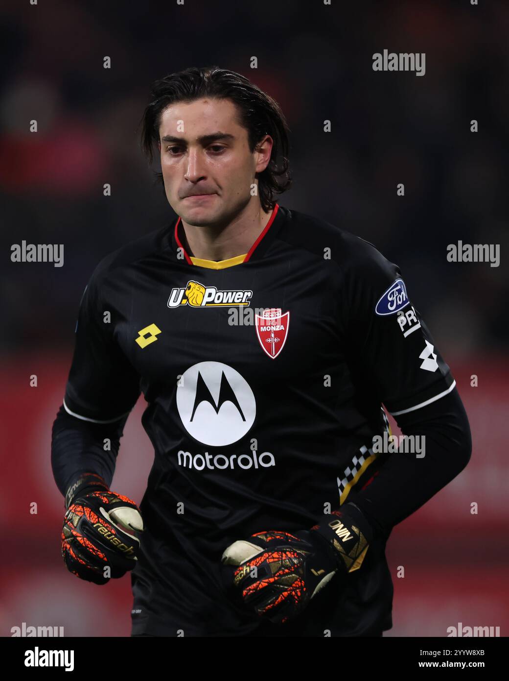 Monza, Italy. 22nd Dec, 2024. Stefano Turati of AC Monza during the ...