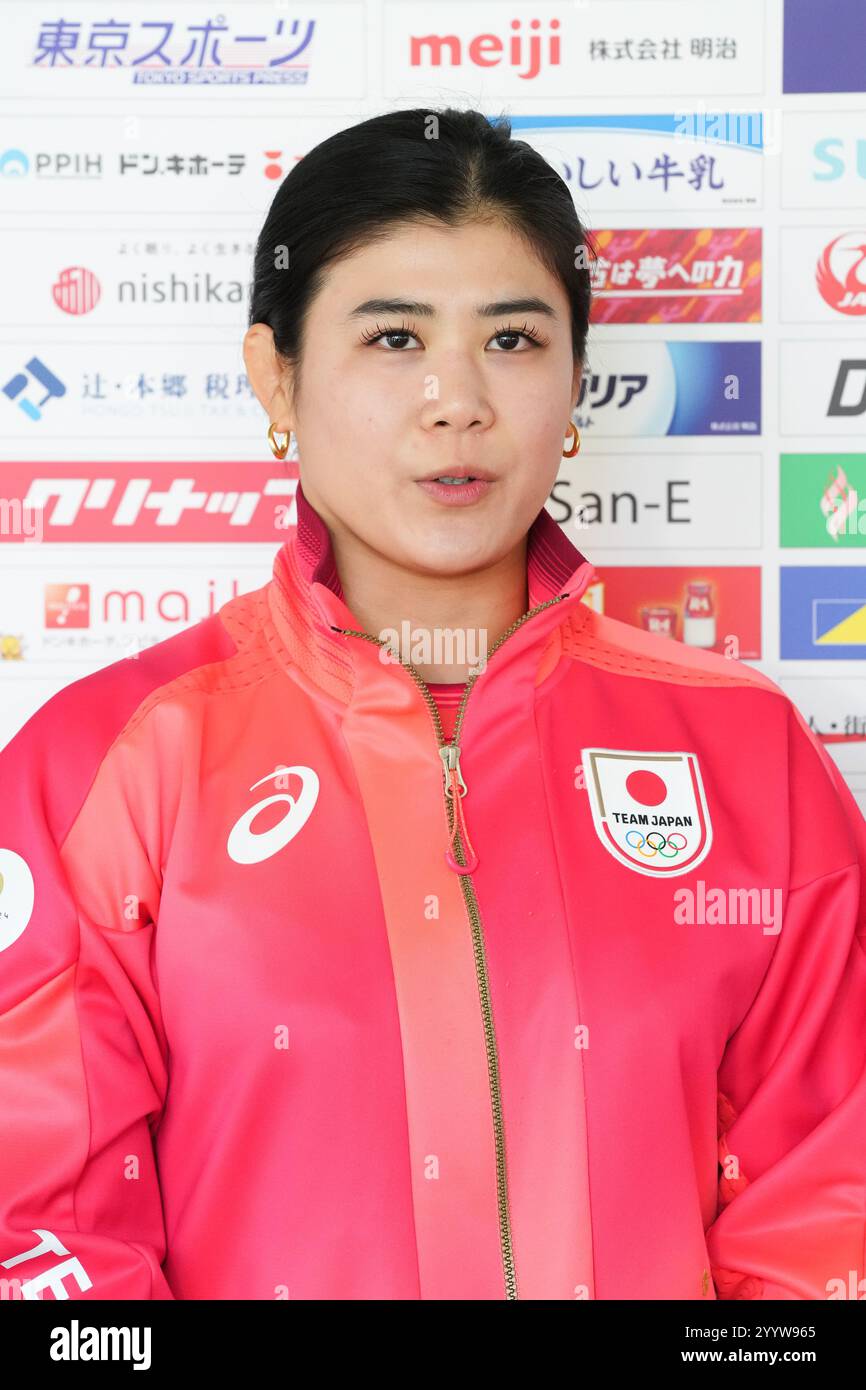 Yoyogi 2nd Gymnasium, Tokyo, Japan. 22nd Dec, 2024. Nonoka Ozaki, DECEMBER 22, 2024 - Wrestling ...