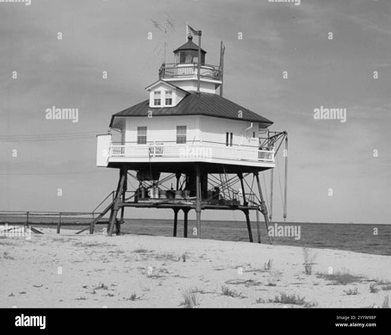 Drum Point Light, Drum Point, Patuxent River, Maryland 03 Stock Photo ...