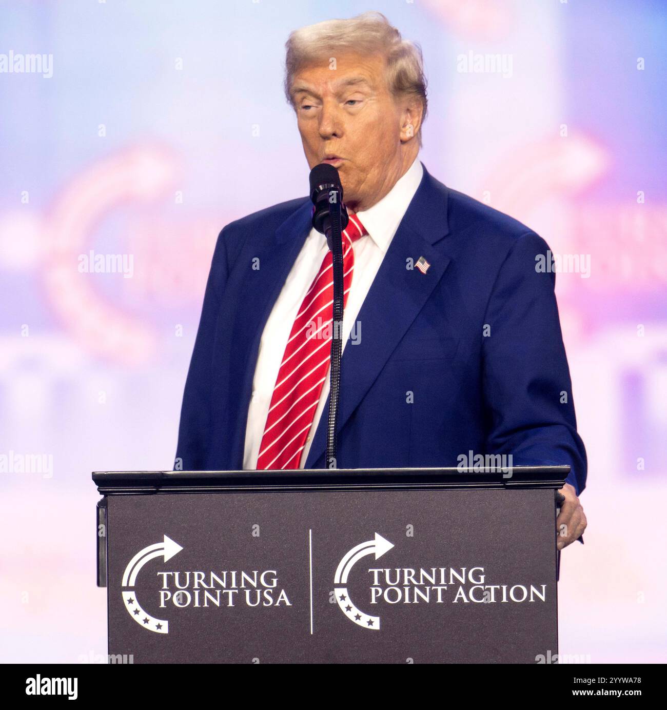 Donald trump americafest 2024 hi-res stock photography and images - Alamy
