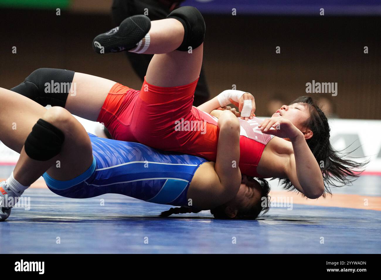 Yoyogi 2nd Gymnasium, Tokyo, Japan. 22nd Dec, 2024. (Top-Bottom) Ichika ...