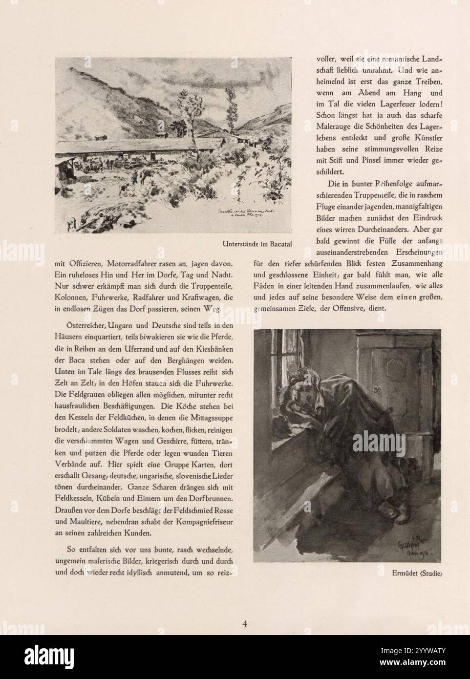 Dtsch Alpenkorps 1916 Italien 018 Stock Photo - Alamy