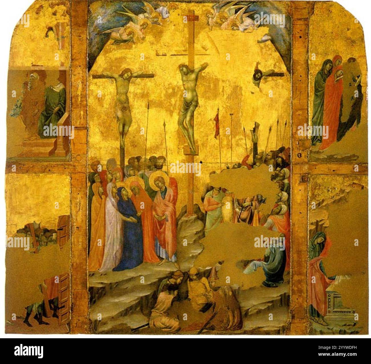 Duccio di Buoninsegna e sua bottega, Maestà del Duomo di Massa Marittima, Storie della Passione ...