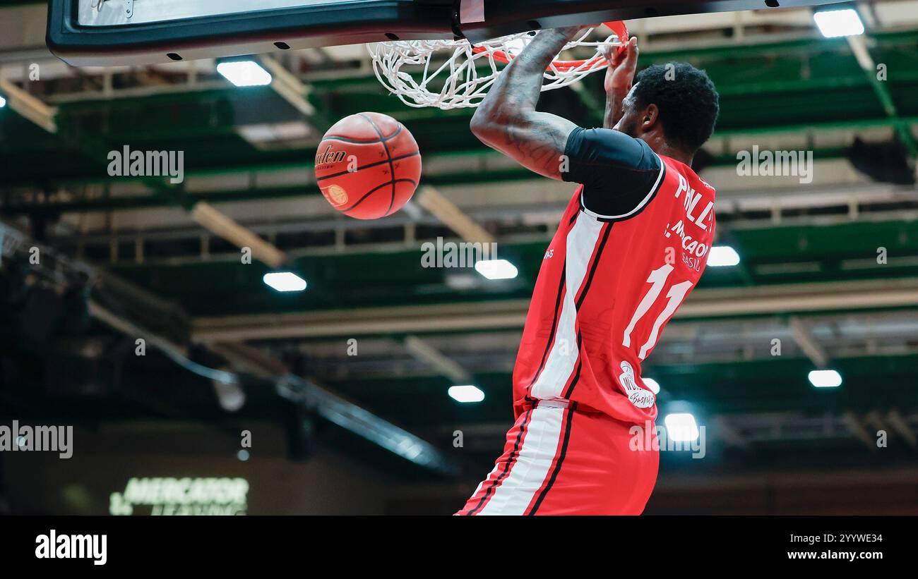 Wuerzburg, Deutschland. 21st Dec, 2024. Im Bild: Nelson Phillips (Wuerzburg Baskets, 11 ...