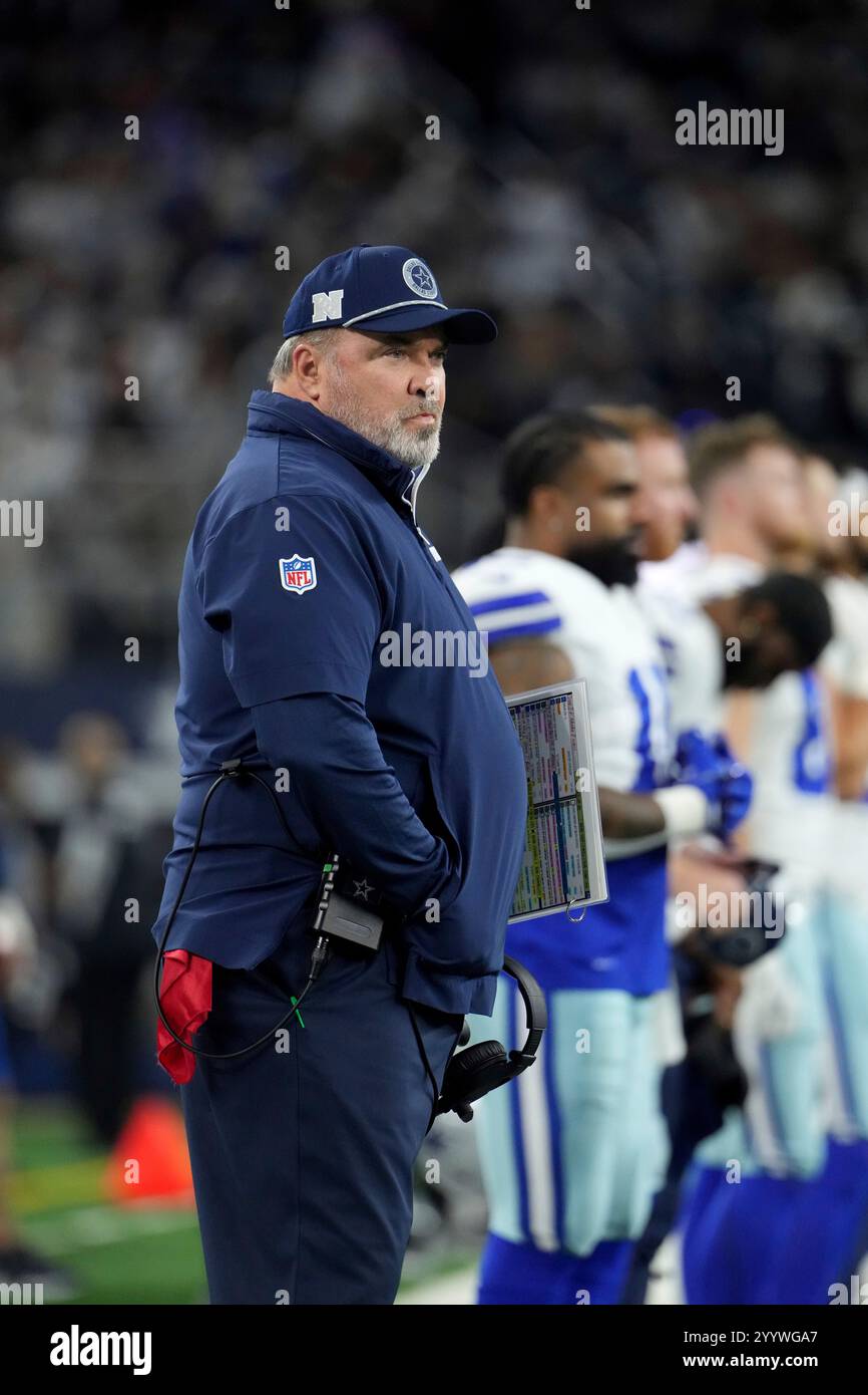 Dallas Cowboys head coach Mike McCarthy stands by his team during the ...