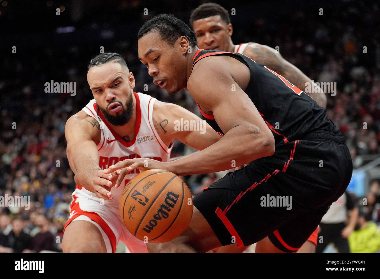 Toronto, Canada. 22nd Dec, 2024. Houston Rockets forward Dillon Brooks ...
