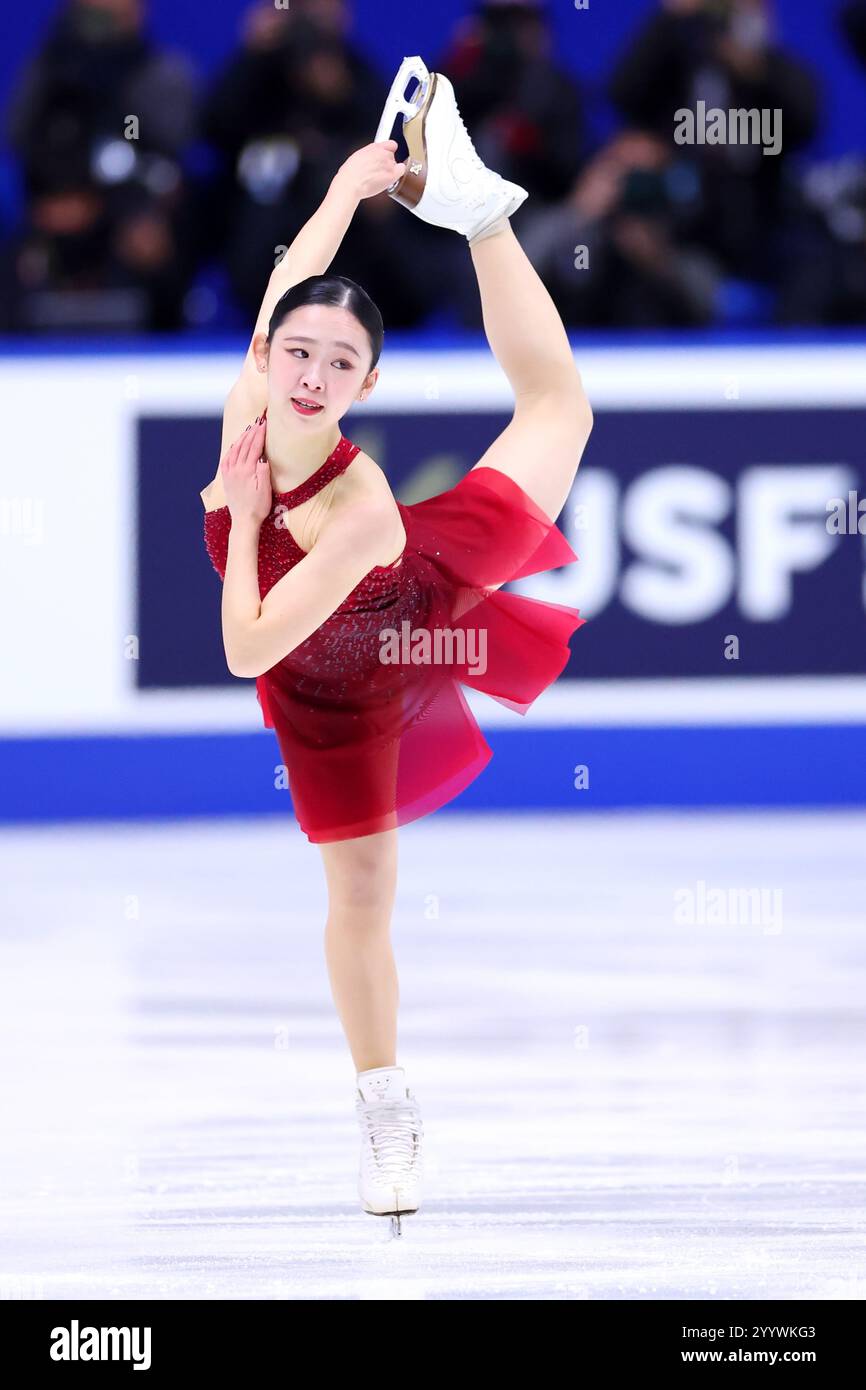 Yuna Aoki, DECEMBER 20, 2024 - Figure Skating : Japan Figure Skating Championships 2024 Women's ...