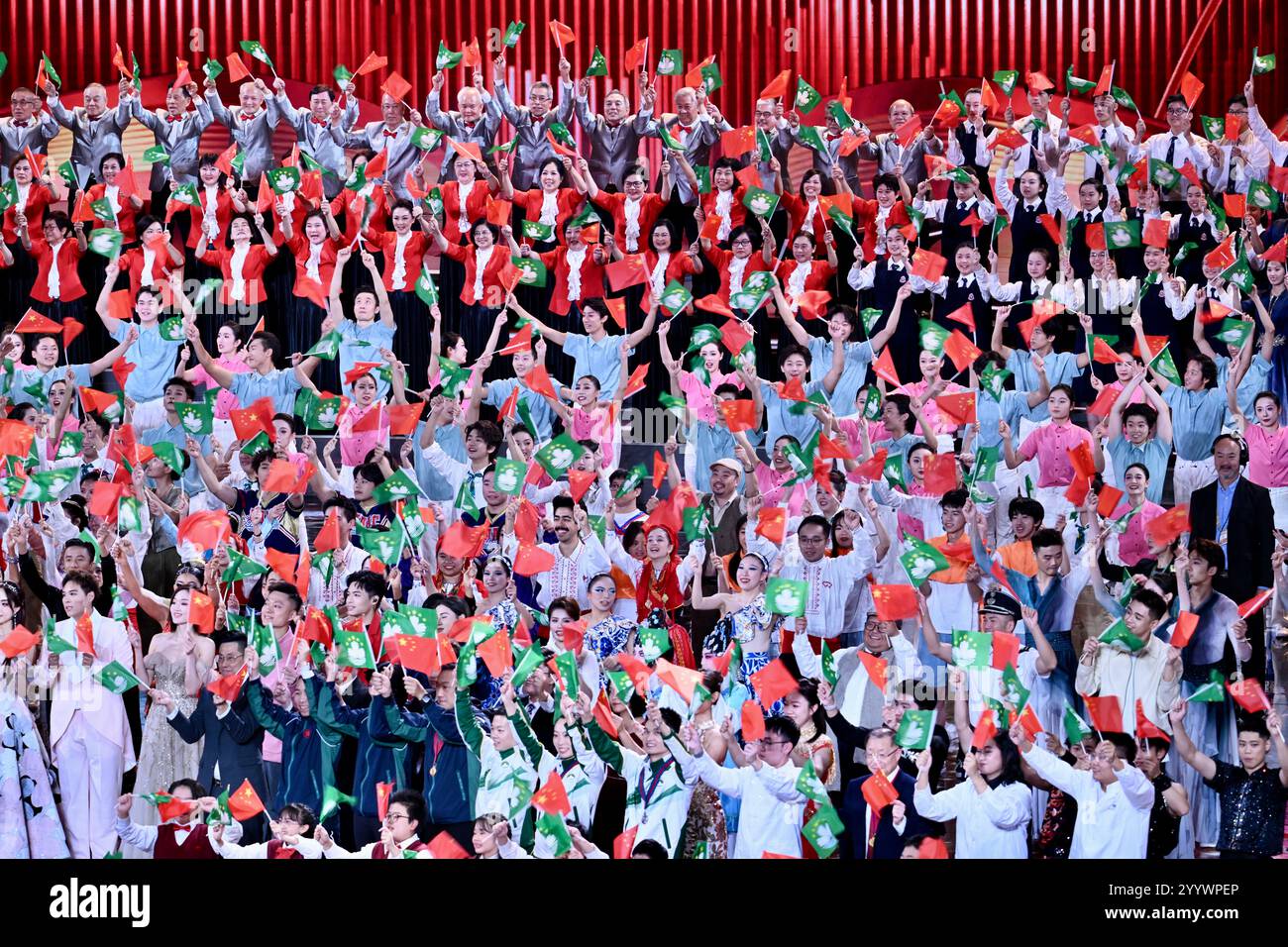 A cultural gala marking the 25th anniversary of Macao's return to the ...