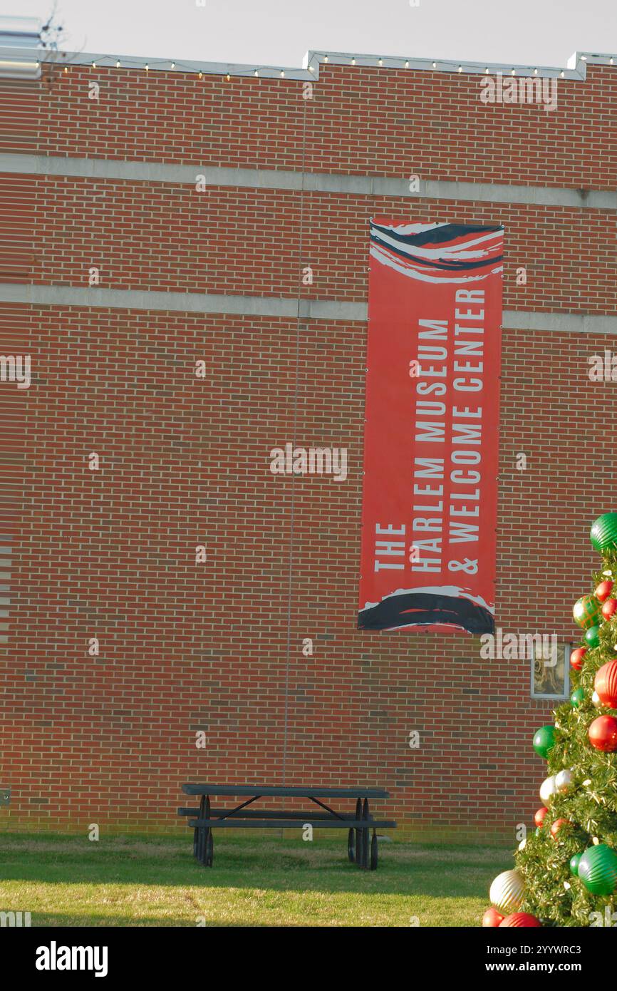 Editorial Use Only Wide side view December 19, 2024. Harlem, GA USA. Exterior of The Columbia ...