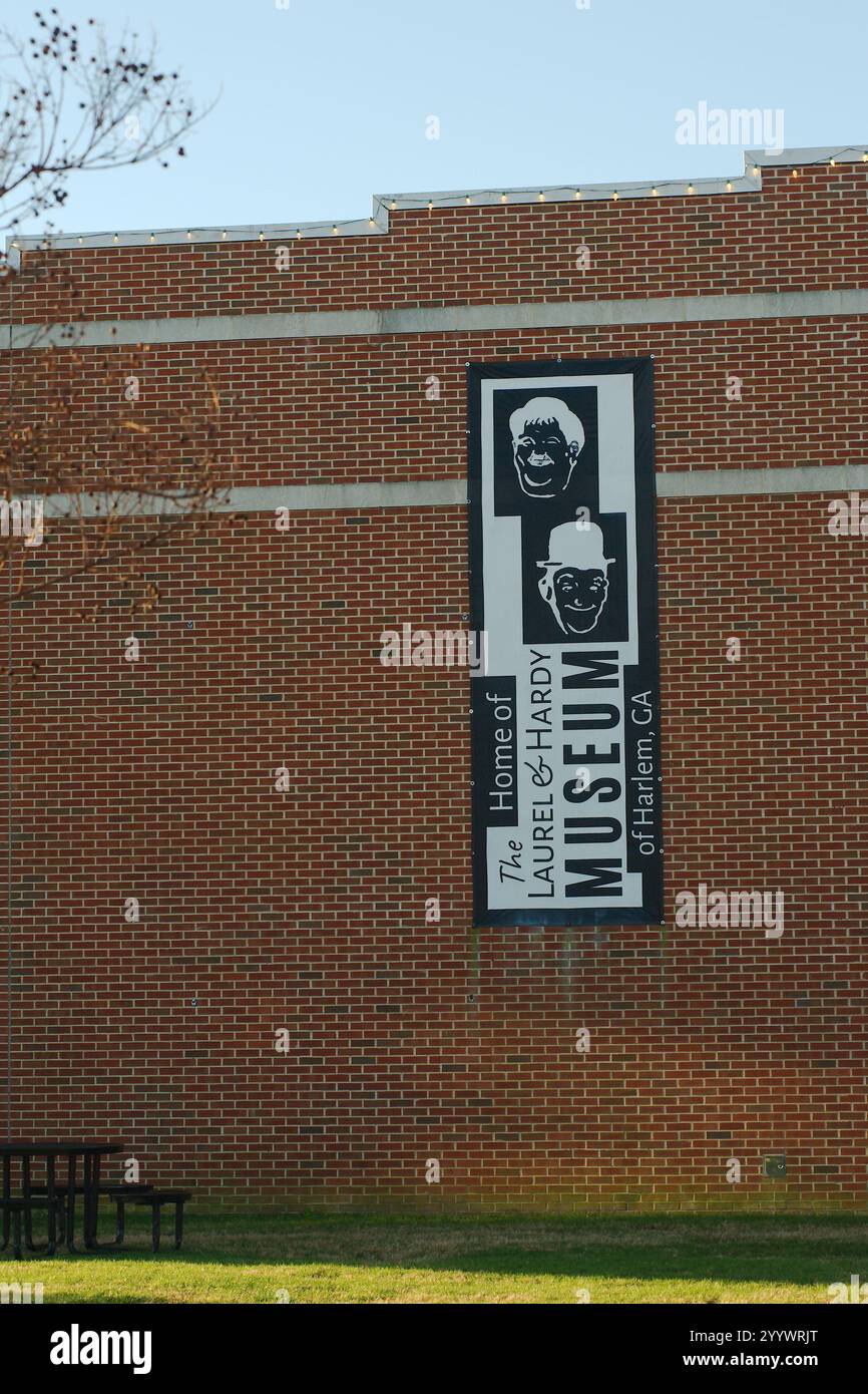 Editorial Use Only Wide side view December 19, 2024. Harlem, GA USA. Exterior of The Columbia ...