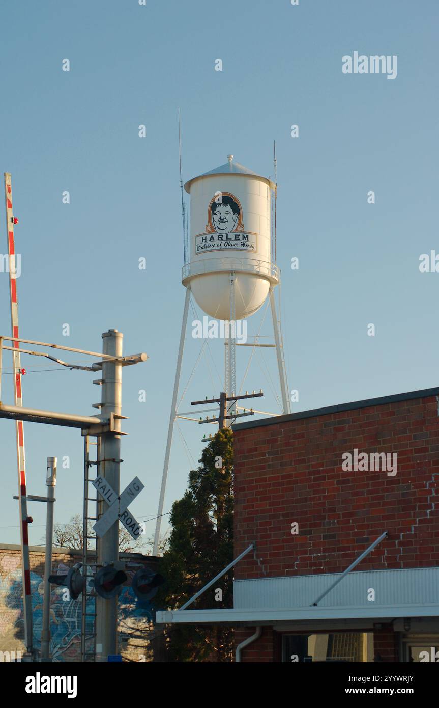 Editorial Use Only Wide view December 19, 2024. Downtown Harlem, GA USA ...