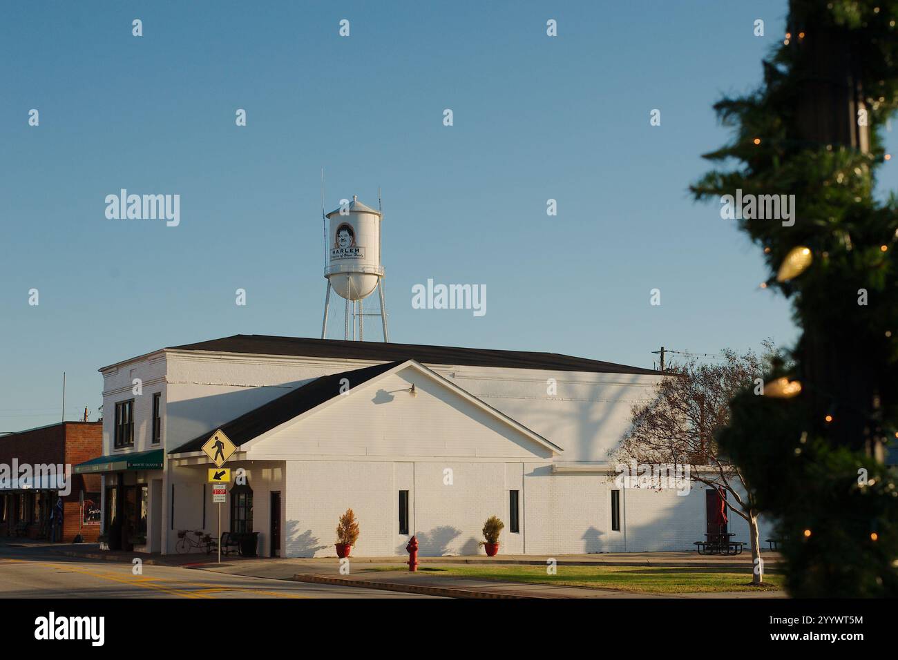 Editorial Use Only Wide view December 19, 2024. Downtown Harlem, GA USA ...