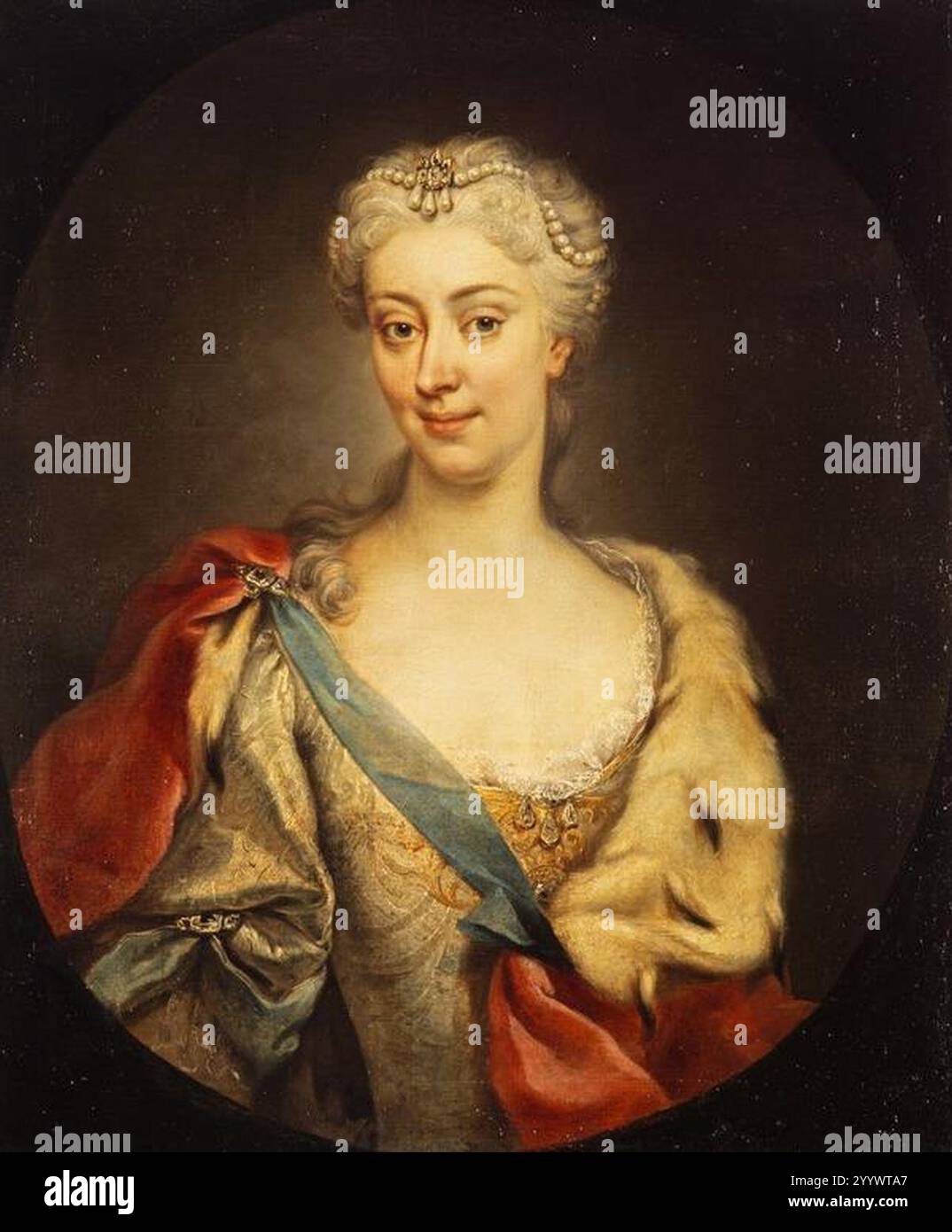 E. Gill - Princess Maria Clementina Sobieska, 1702 - 1735. Wife of ...