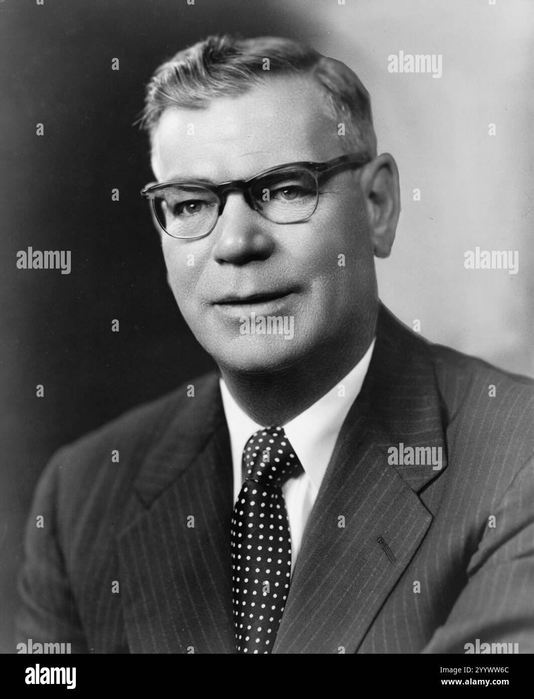 E.L. Bob Bartlett Official Portrait Stock Photo - Alamy