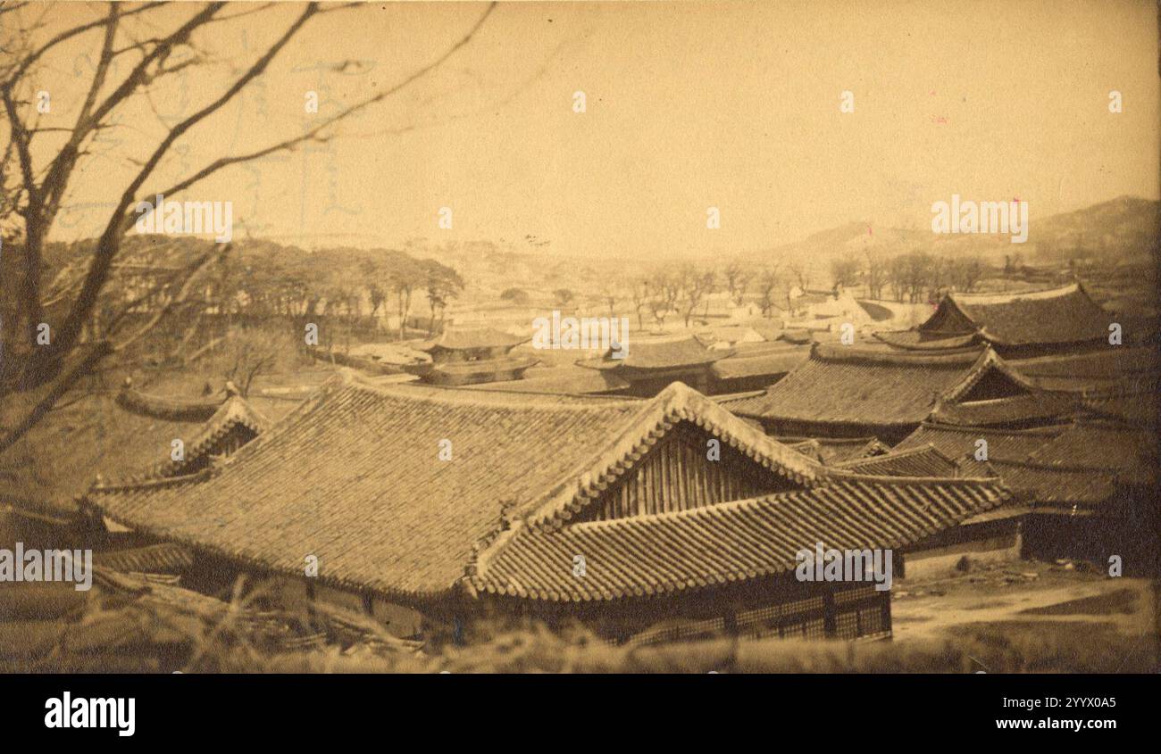 East Palace, view to eastward, Chinese forts, the part of palace in ...