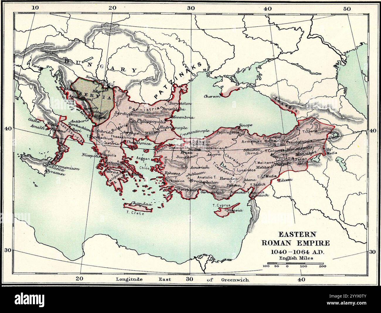 Eastern Roman Empire (1040-1064 Stock Photo - Alamy
