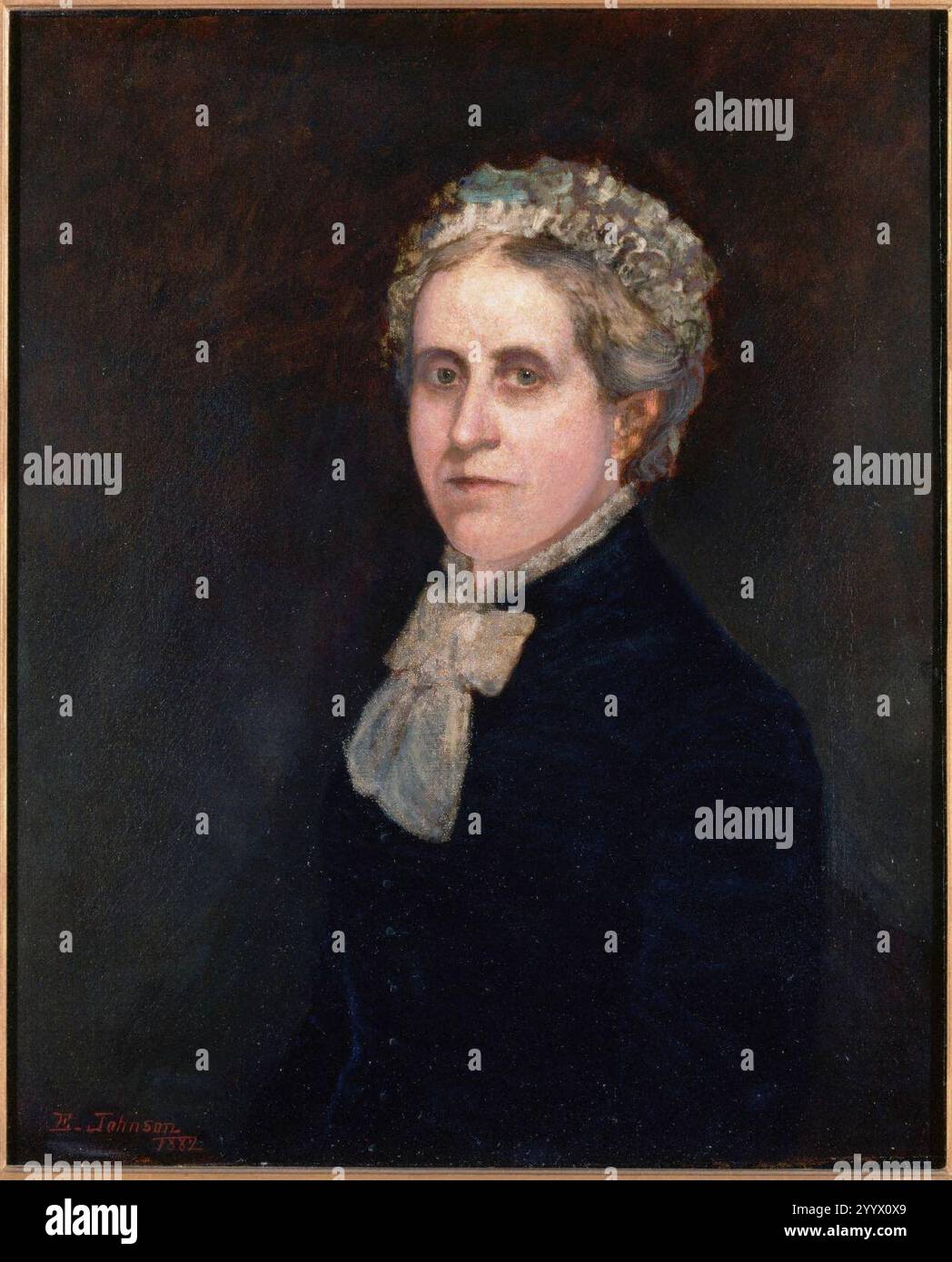 Eastman Johnson - Isabella Guthrie McCosh (1817-1909 Stock Photo - Alamy