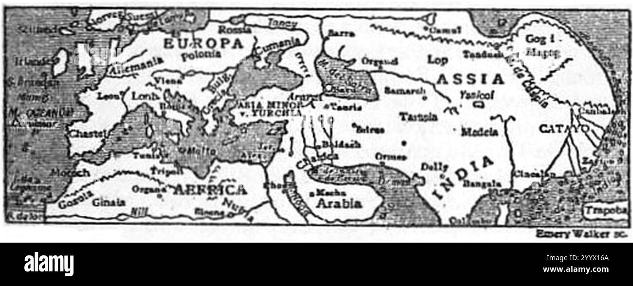 1375 map hi-res stock photography and images - Alamy