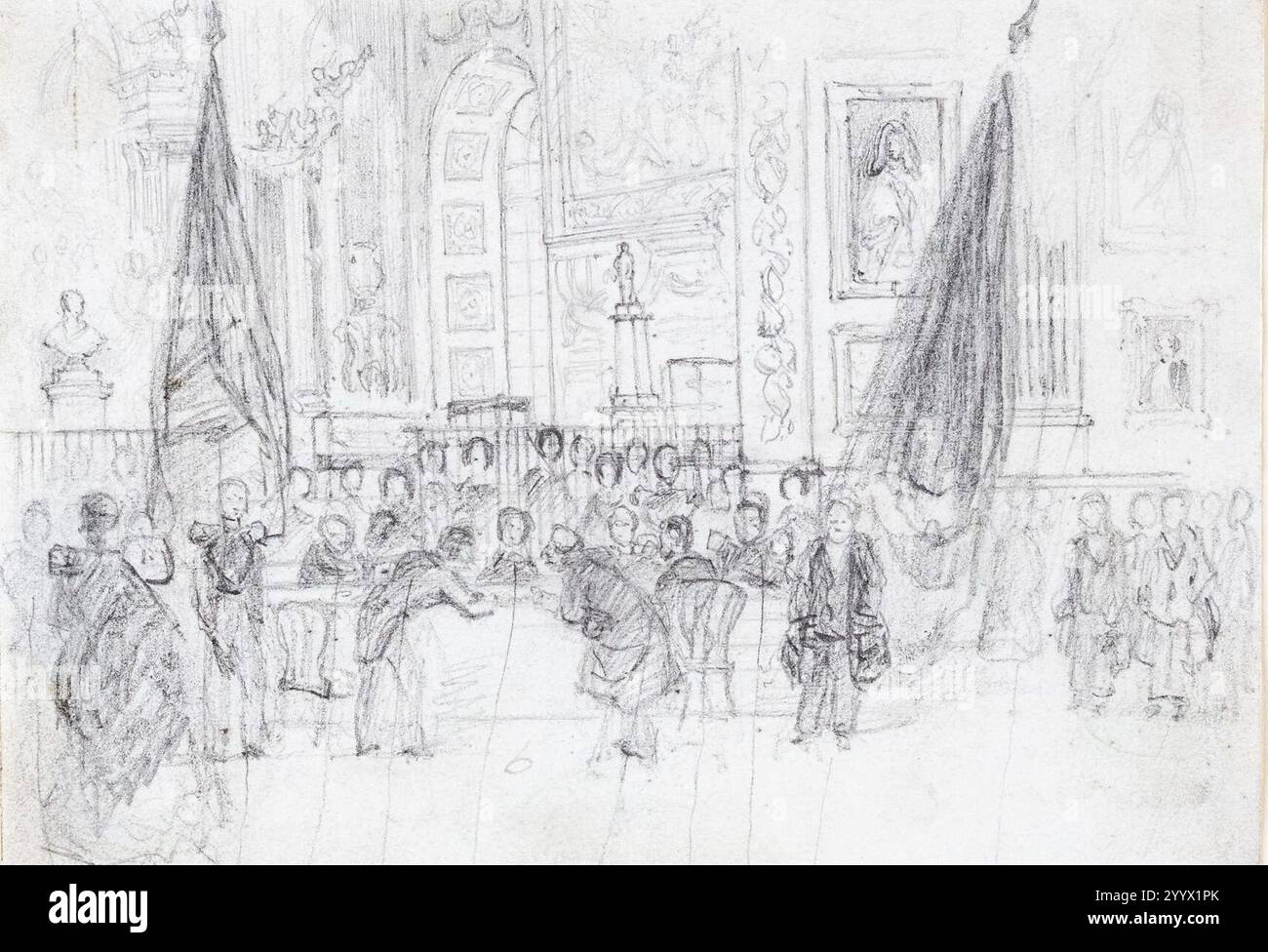 Ebenezer Landells - Queen-Victoria-Versaille Stock Photo - Alamy