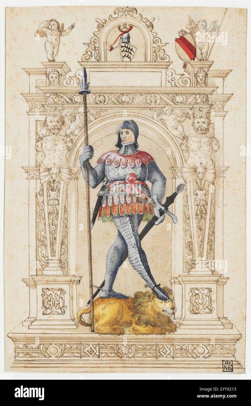 Eberhard I, Count of Württemberg, by Hans Steiner Stock Photo - Alamy