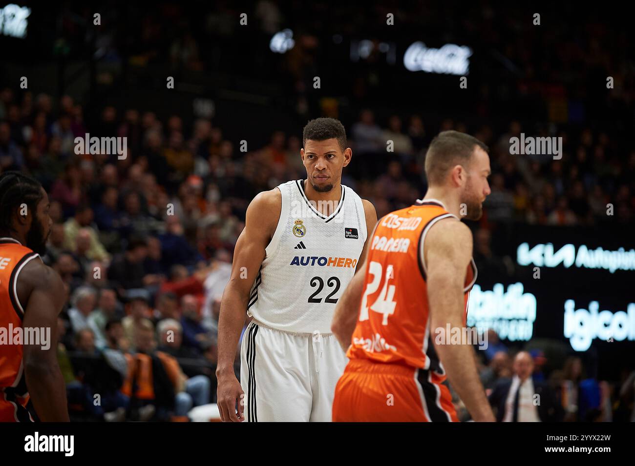 Valencia, Spain. 22nd Dec, 2024. Edy Tavares of Real Madrid seen in ...