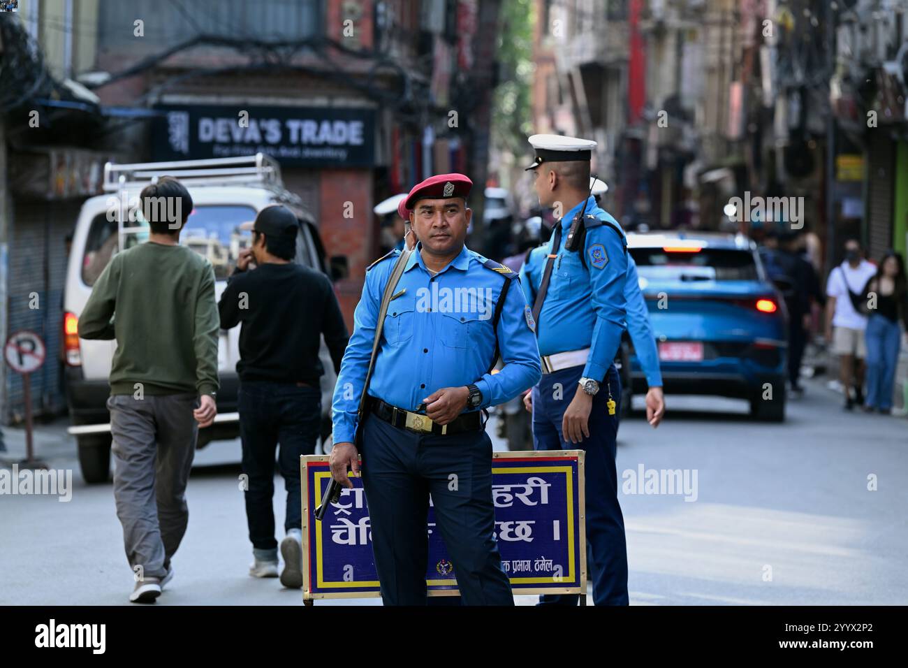 Nepali police hi-res stock photography and images - Alamy