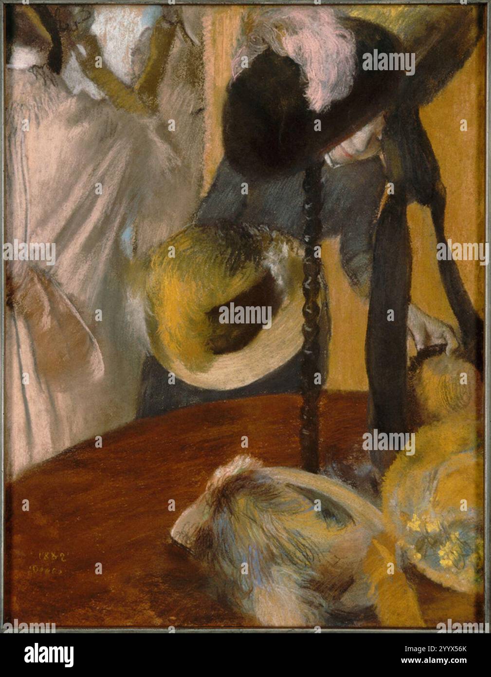 Edgar Degas - Chez la modiste Stock Photo - Alamy