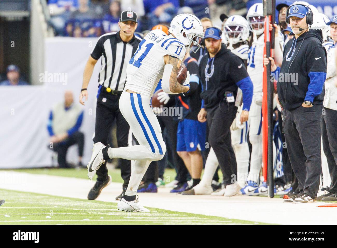 December 22, 2024: Indianapolis Colts wide receiver Michael Pittman (11 ...
