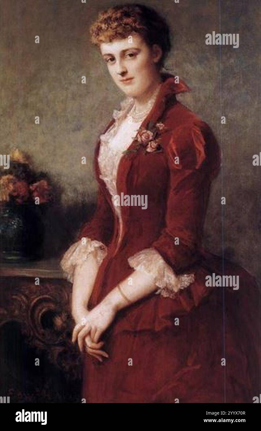 Edith Wharton by Edward Harrison May Stock Photo - Alamy