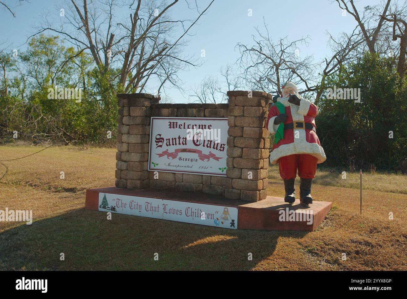 Editorial Use Only Wide view December 19, 2024.Santa Claus, GA, USA ...