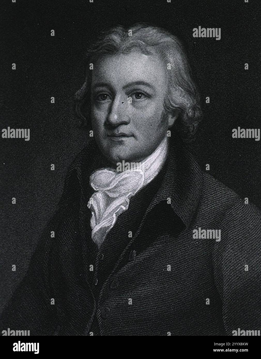 Edmund Cartwright engraved portrait Stock Photo - Alamy