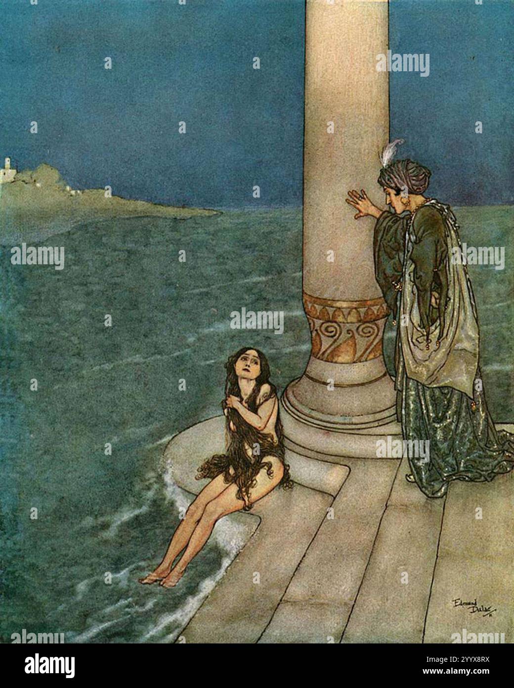 Edmund dulac for the mermaid hi-res stock photography and images - Alamy